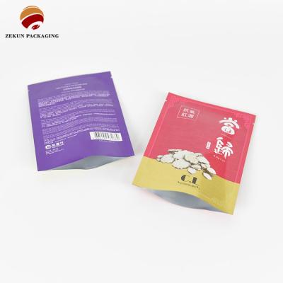 Cina PET/PE Zip Lock Food Bag Mat Finishing Tea Packaging Bags in vendita