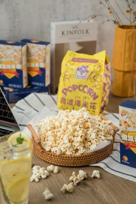 Cina Busta di carta Kraft impermeabile e impermeabile all' olio forno a microonde borsa di carta speciale di popcorn fatta su misura in vendita