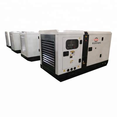 China Lovol Engine 30kva 40kva 50kva silent diesel generator set for sale