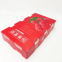 China Stackable Fruit packaging waterproof corrugated box rectangle for sale