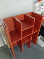 China Customizable Waterproof Corrugated Plastic Tea Storage Shelf 2-5mm Thickness for sale