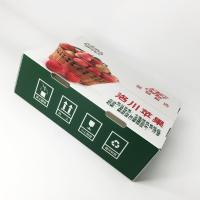 China 20Kgs Apple Plastic Corrugated Foldable Boxes Non Toxic Stackable for sale
