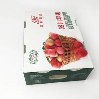 China 20Kgs Apple Plastic Corrugated Foldable Boxes Non Toxic Stackable for sale