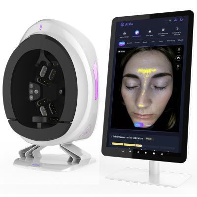 China Gezichtshuid scanner analysator Diagnostische machine Voor schoonheidssalon for sale