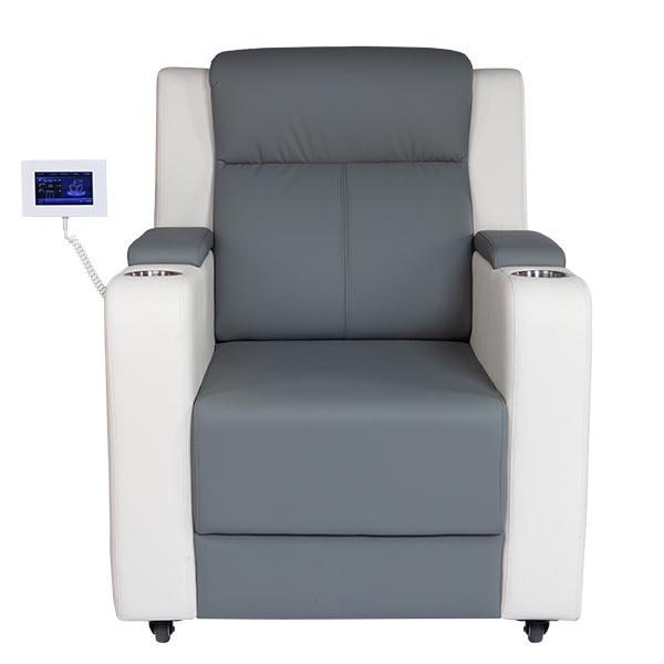 Happy Chair front view showing ergonomic design