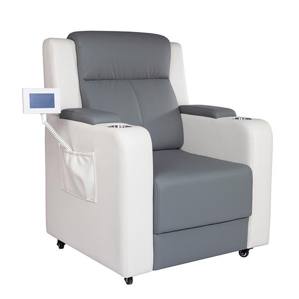 Happy Chair side angle displaying compact structure