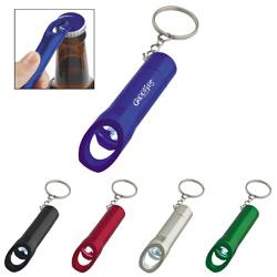 China Aluminum Led Flashlight With Bottle Opener for sale