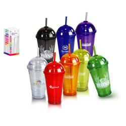 China Slurpy Tumbler with Dome Lid for sale