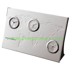 China 3-Zone Desk Clock for sale