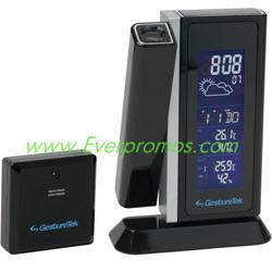 China Weather Station with Projection Clock for sale