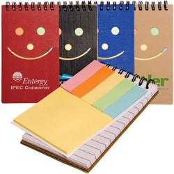 China Eco Smiley Sticky Jotter for sale