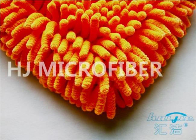 Guanto mezzo lungo Sunny Orange Quick-Dry, anticorrosivo del lavaggio di Microfiber della ciniglia dei capelli