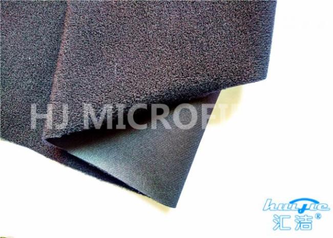 Tissu en nylon de tissu de boucle de Matt Black Strong Adhesive pour l'appareil ménager
