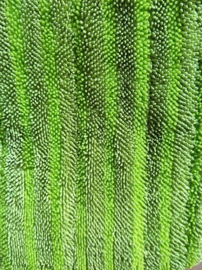 450gsm ha torto il tessuto bagnato del cuscinetto di zazzera del panno di Coral Fleece Multifunction Microfiber Cleaning