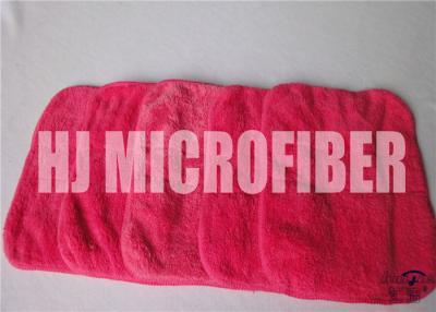 Китай Красное Роза очищая ткани Microfiber с приливом 88% - скоростью поглощения 26X36cm продается