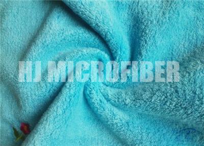 中国 極度の柔らかく、高水吸収の工場直接青は Microfiber の清拭布 100%Economy 30X40cm を印刷しました 販売のため