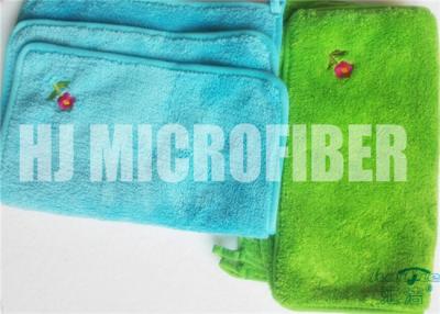 中国 極度の柔らかく、高水吸収の工場直接青は Microfiber の清拭布 100%Economy 30X40cm を印刷しました 販売のため