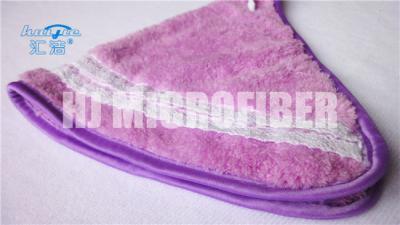 Cina Asciugamani di pulizia di corallo di Microfiber del vello, panno su misura di lucidatura di Microfiber in vendita