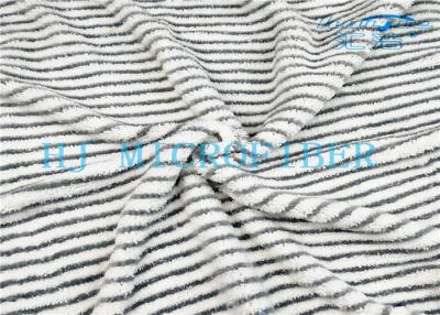 China A tela coral do velo do fio duro branco de Microfiber usada no espanador acolchoa as cabeças à venda