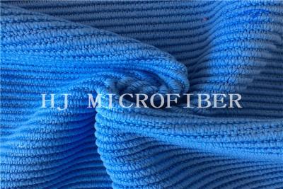 Cina Grande panno di pulizia di Microfiber del tessuto della perla del jacquard blu di colore per l'asciugamano ed il tessuto domestico in vendita
