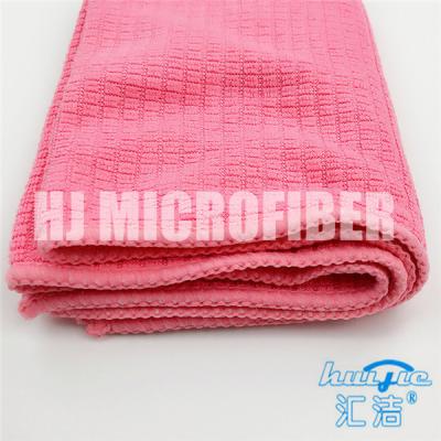 Cina Asciugamano di pulizia della famiglia del poliestere del controllo 80% di rosa del panno di pulizia di Microfiber e della poliammide di 20% in vendita