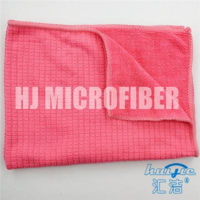 Cina Asciugamano di pulizia della famiglia del poliestere del controllo 80% di rosa del panno di pulizia di Microfiber e della poliammide di 20% in vendita