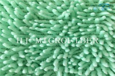 China Chenillegewebe-Mopp-Kopf-Mopp-Ersatz-Auflagen grüne Farbe-Microfiber kleine zu verkaufen