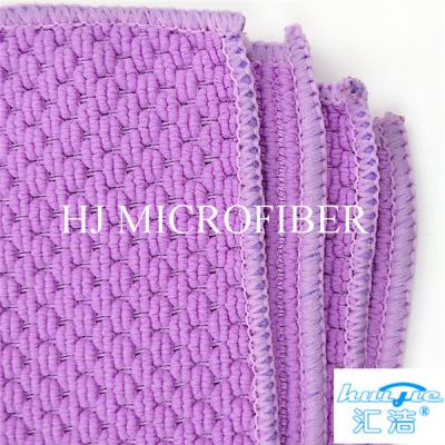 Cina Grande panno di pulizia di Microfiber della famiglia dell'asciugamano della perla del jacquard ecologico in vendita