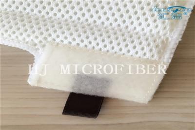 Cina Cuscinetti magici della sostituzione di zazzera di Microfiber di colore bianco con i cicli e la banda della flessione dell'elastico in vendita