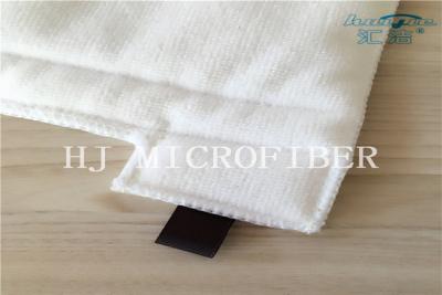 Cina Cuscinetti magici della sostituzione di zazzera di Microfiber di colore bianco con i cicli e la banda della flessione dell'elastico in vendita