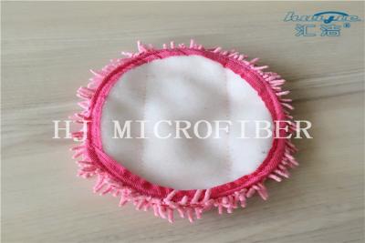 Cina Strumenti a forma di rotondi di lavaggio dell'automobile degli accessori di Cleanng dell'automobile di colore ciniglia rosa di Microfiber della piccola in vendita