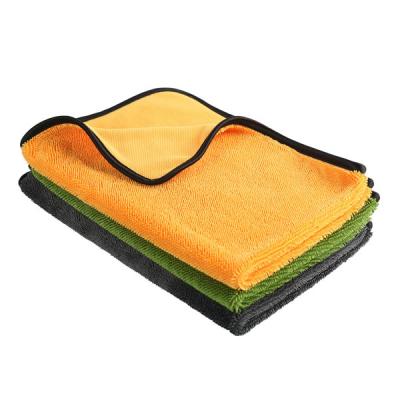 Cina Senza filaccia di secchezza rapido assorbente eccellente del panno di pulizia dell'automobile di Microfiber del mucchio di torsione del panno dell'autolavaggio grande in vendita