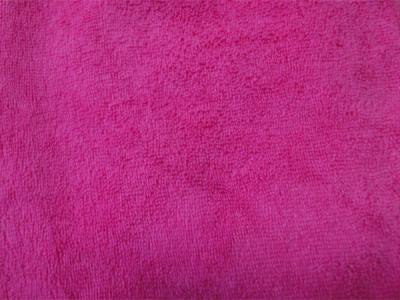 China Rode Kleurrijke Textielmicrofiber het Huishouden Schoonmakende Handdoek van Afwijkingsterry cloth 50*60 Te koop