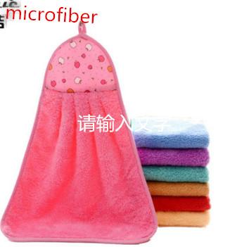 Cina Vello di corallo di bagno degli asciugamani della mano del bambino del fumetto rosa ecologico dell'asciugamano bello in vendita