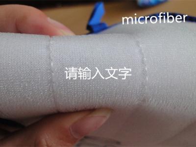 Cina la banda blu dell'onda di 13*51cm ha torto il cuscinetto di zazzera di polvere del pavimento del microfiber, teste di zazzera di polvere in vendita