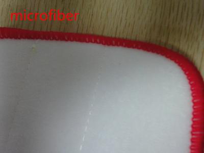 Cina pulizia di torsione blu del pavimento cucita rosso del tessuto di zazzera di polvere di 47 * di 13 Microfiber in vendita