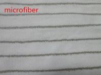 China Textile Microfiber Cleaning Cloth Width 150cm Gray White Weaving Coral Fleece for sale