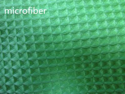 China Het groene 150cm van de de Doek300gsm Dichtheid van Breedtemicrofiber Schoonmakende Absorbeermiddel van de de Wafelstof Te koop