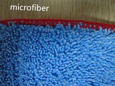 China 13 * o espanador molhado de 47Cm Microfiber acolchoa a limpeza de torção azul principal do assoalho da tela à venda