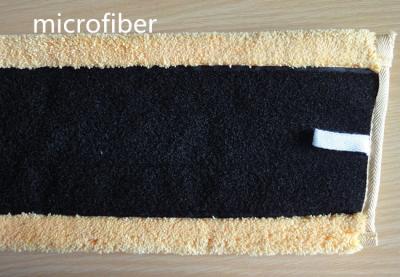 Cina Micro zazzere di polvere della fibra casa asciutta del trapezio di giallo di zazzera di polvere di 62cm * di 14 che pulisce sostanza assorbente eccellente in vendita