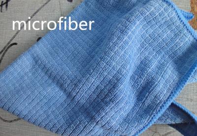 Cina Microfiber asciugamani di pulizia della cucina della grata di giallo 260gsm di 40cm * di 30 per il bagno dell'automobile in vendita