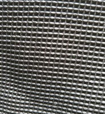 China Black Microfiber Waffle Fabric 300gsm 150cm Width For Beddings Clothes for sale