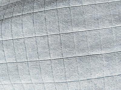 China Densidade grande de trama azul da largura 320gsm de pano de limpeza 1.5m do carro da grade da fábrica de Microfiber à venda