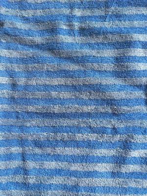 Cina filo di ordito di larghezza di 160cm che tricotta lo SGS del panno di pulizia di Microfiber di griglia del blu otto in vendita