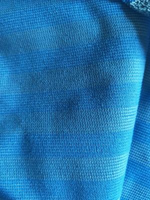 Cina filo di ordito di larghezza di 160cm che tricotta lo SGS del panno di pulizia di Microfiber di griglia del blu otto in vendita