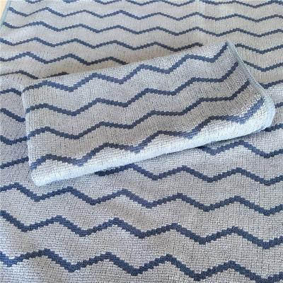China 40x40cm Microfiber Weave Style Jacquard Pearl Cloth Auto Detailing Towel for sale