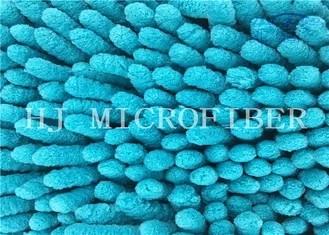 17 발닦는 매트 차 청소 세척 Mitt를 위한 바늘 1100gsm Microfiber 셔닐 실 물자