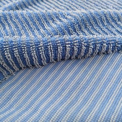 Cina 450GSM ha tricottato il rotolo assorbente eccellente del tessuto di Microfiber di torsione del filo di ordito per la zazzera in vendita