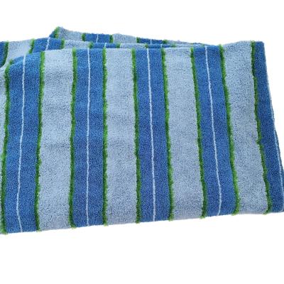China Van de de Omloopstapel van de draaigaszuiveraar de Schoonmakende Doek 450gsm Blauwe Coral Fleece van Microfiber Te koop