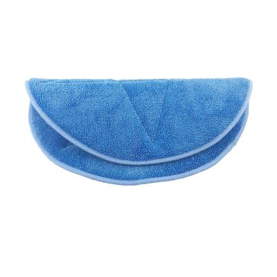 Cina forma rotonda di Microfiber del diametro di 48cm di zazzera del filato bagnato blu di PadsTwist in vendita